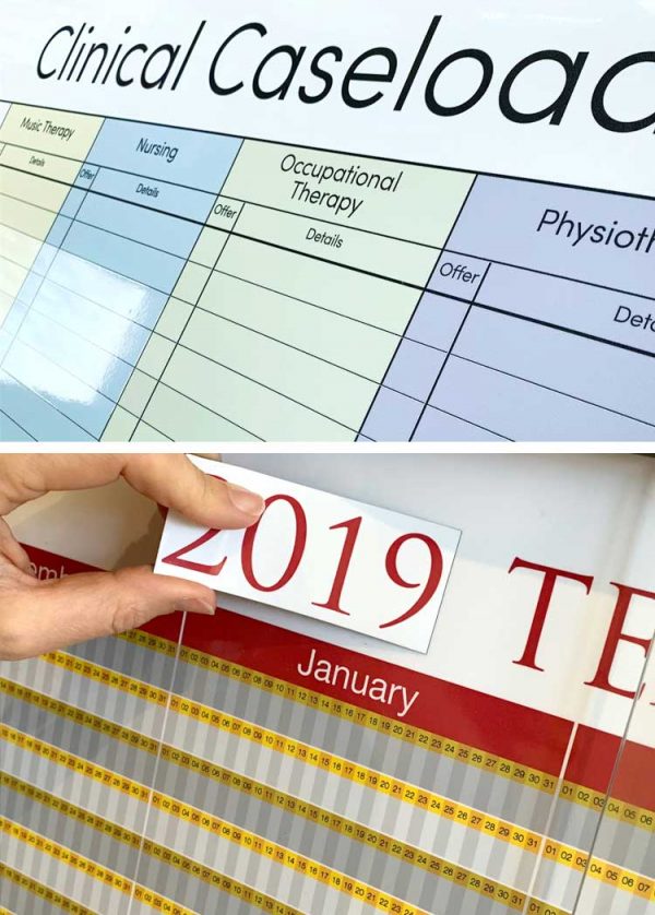 Magnetic Whiteboard Overlays | My Visual Management