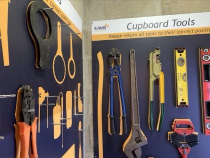 Custom Tool Shadow Boards | My Visual Management