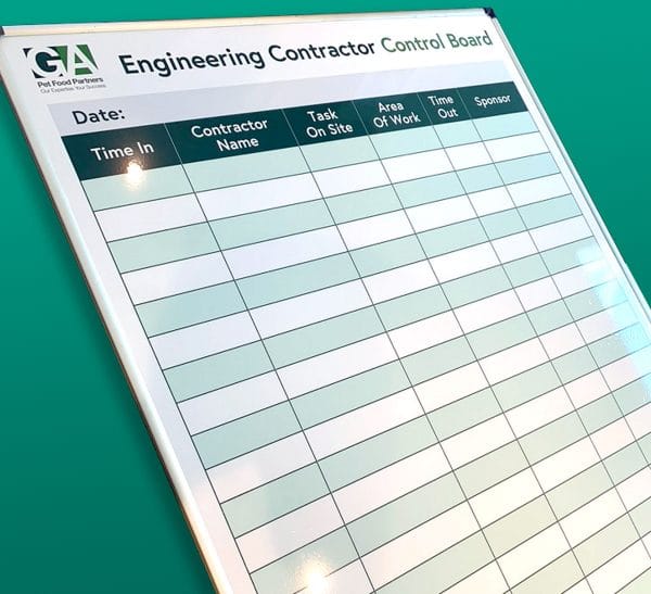Visual Management Boards and Products from My Visual Management