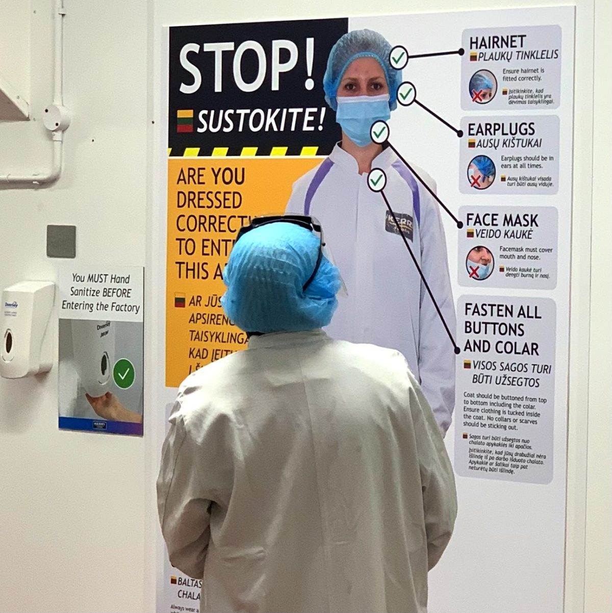 Are you dressed correctly to enter this area? | My Visual Management