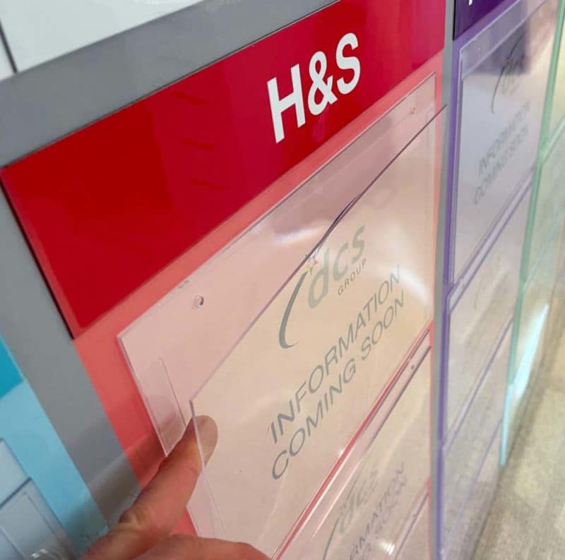 Single Sheet Document Holders | My Visual Management