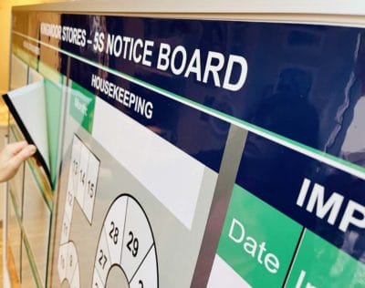 Great example 5S visual performance board | My Visual Management