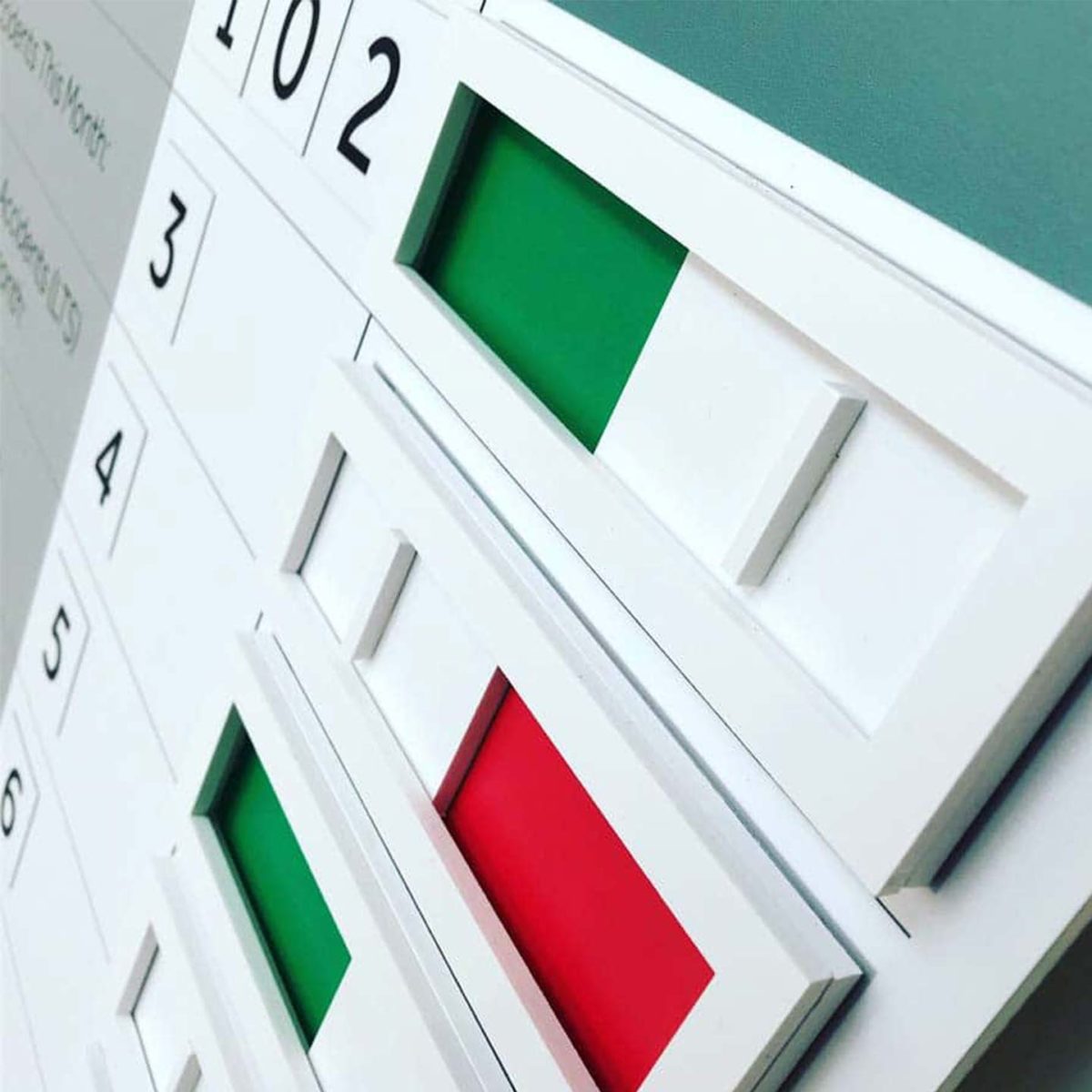 How printed magnet overlays work | My Visual Management