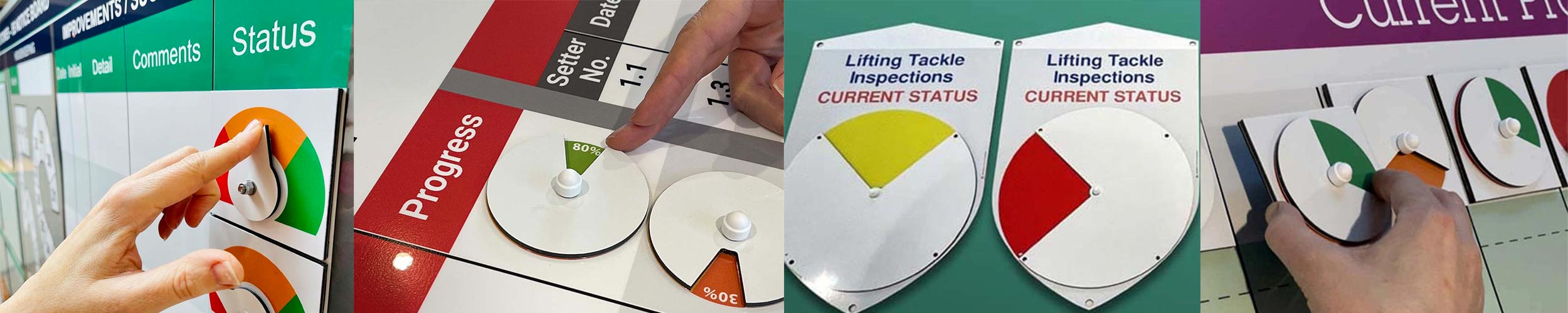 Status Indicator dials | My Visual Management
