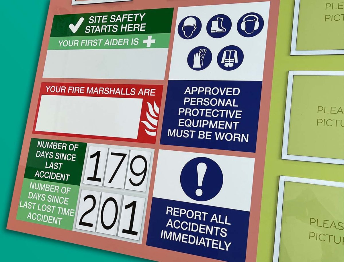 Health & Safety and Logistics Board | My Visual Management