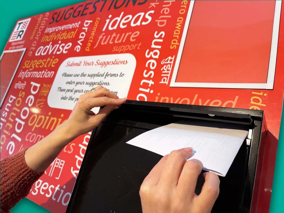 Multilingual suggestions board | My Visual Management